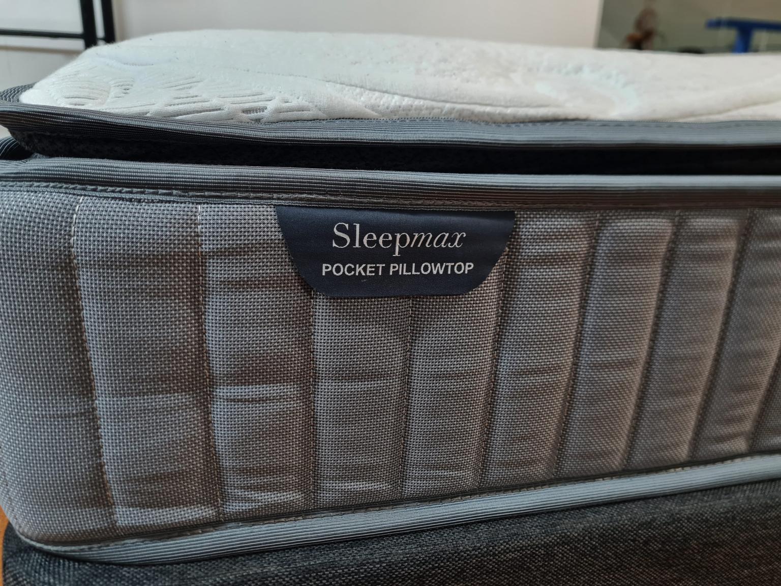 Sleepmax Lomanlisa Pocket Pillowtop Queen Bed - Shop Zone
