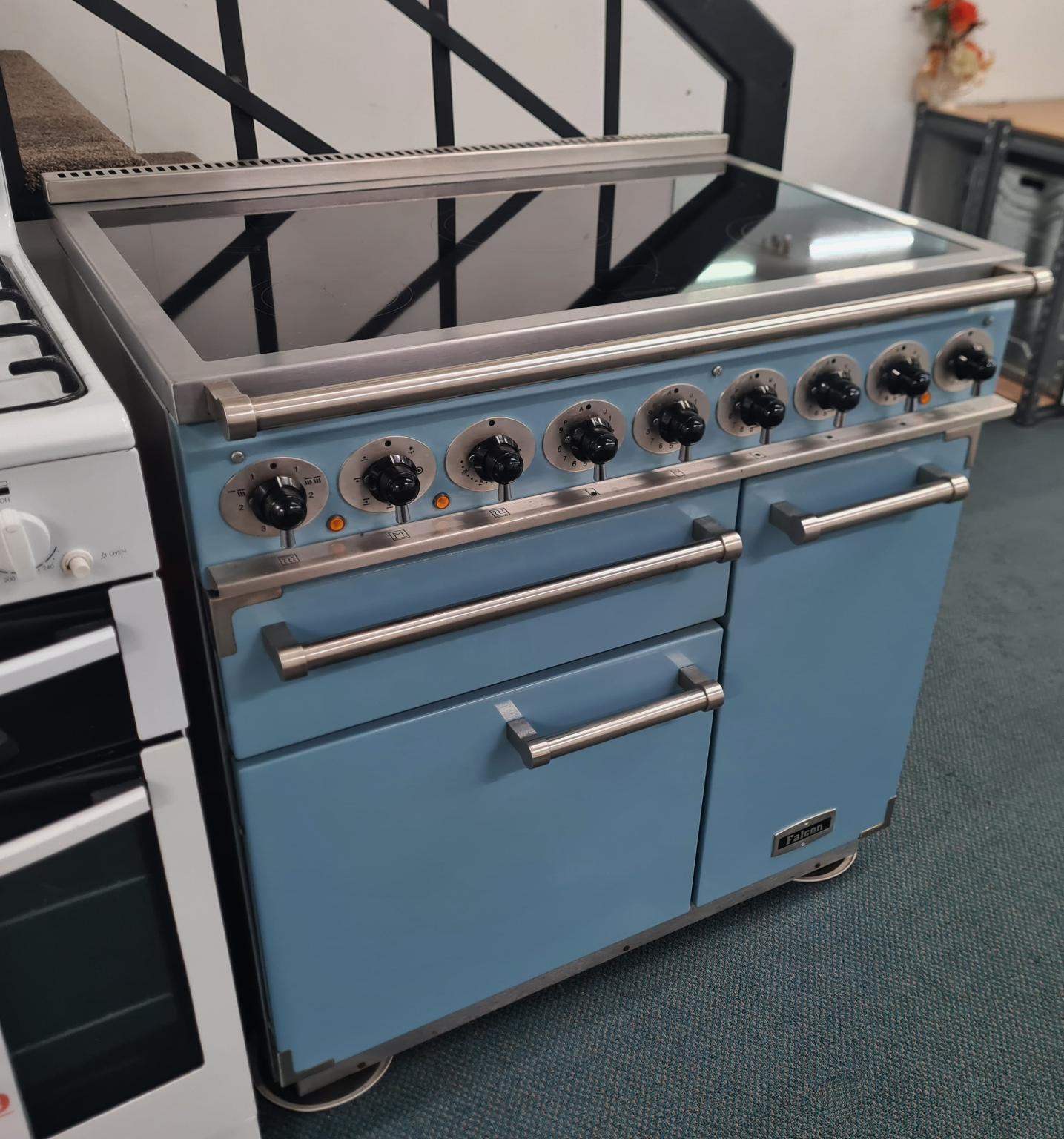 Falcon Deluxe 90cm 5 Zone Ceramic Freestanding Oven - Shop Zone