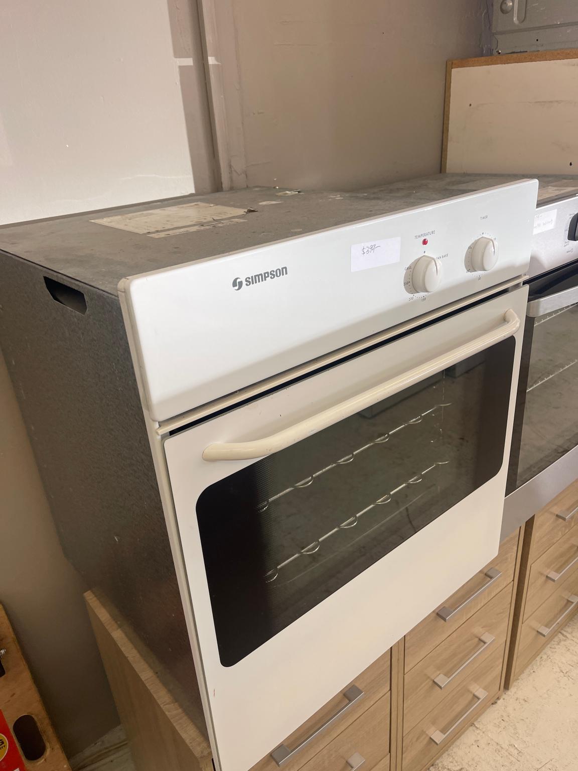 Simpson 60cm Wall Oven - Shop Zone