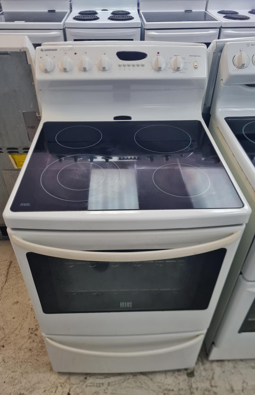 Simpson Apollo Ceramic Multifunction Freestanding Stove - Shop Zone